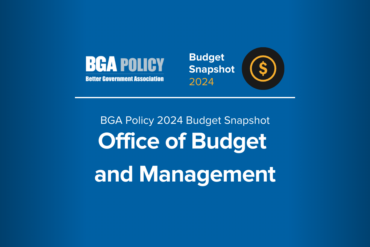 Office of Budget and Management - BGA Policy 2024 Budget Snapshot ...